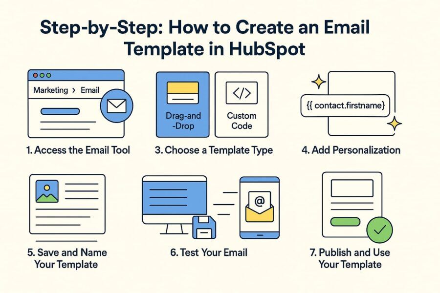 How to Create an Email Template in HubSpot - Complete Guide